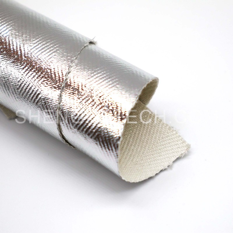 Aluminized meta aramid fabric