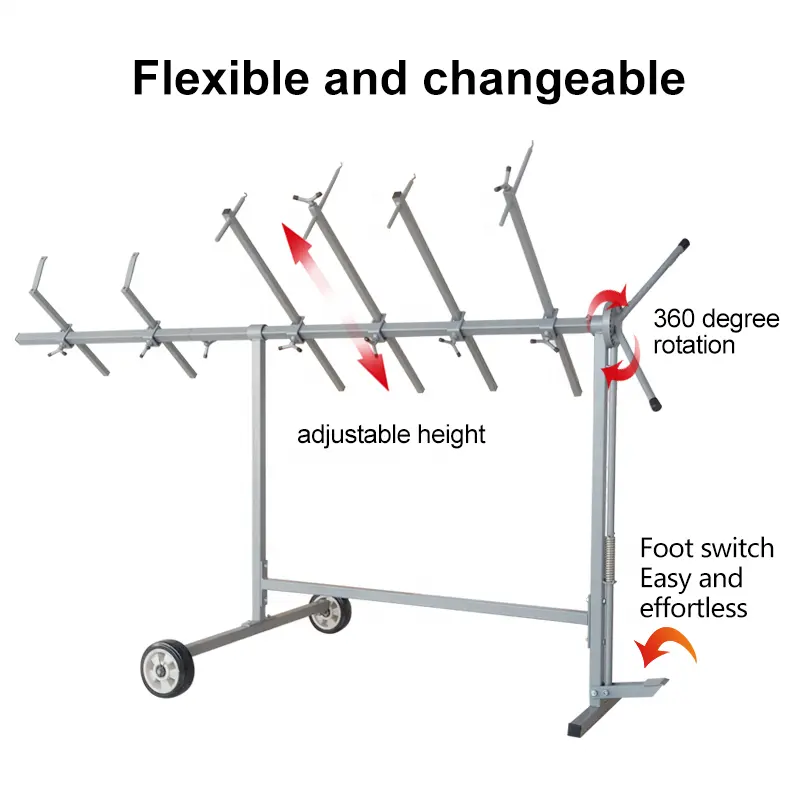 Vehicle Bumper stand Car Repair Doors Bonnets Spray Paint bracket Frame ...