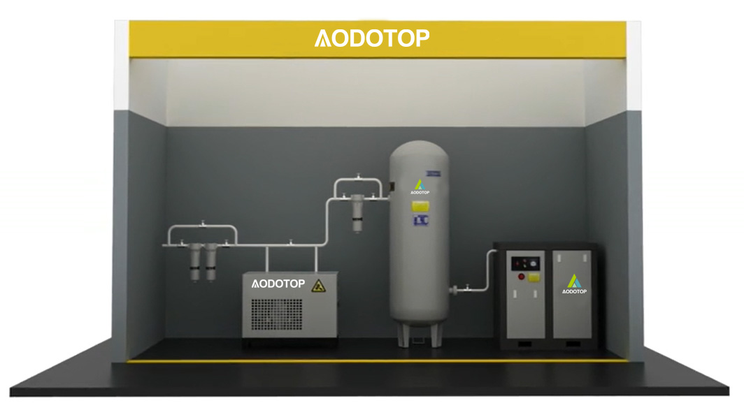 15kw 20hp 15bar High Pressure Workshop Electric Rotary Industrial Screw ...