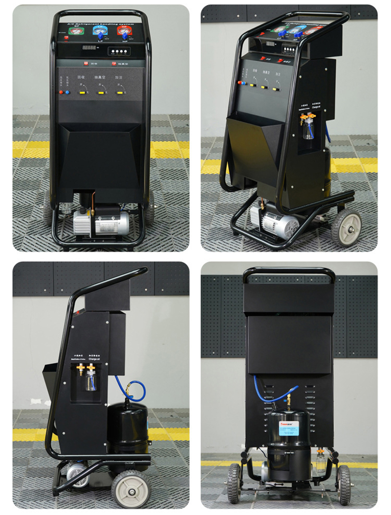 Aircond Flushing Machine Vehicle Air Conditioner Refrigerant ...