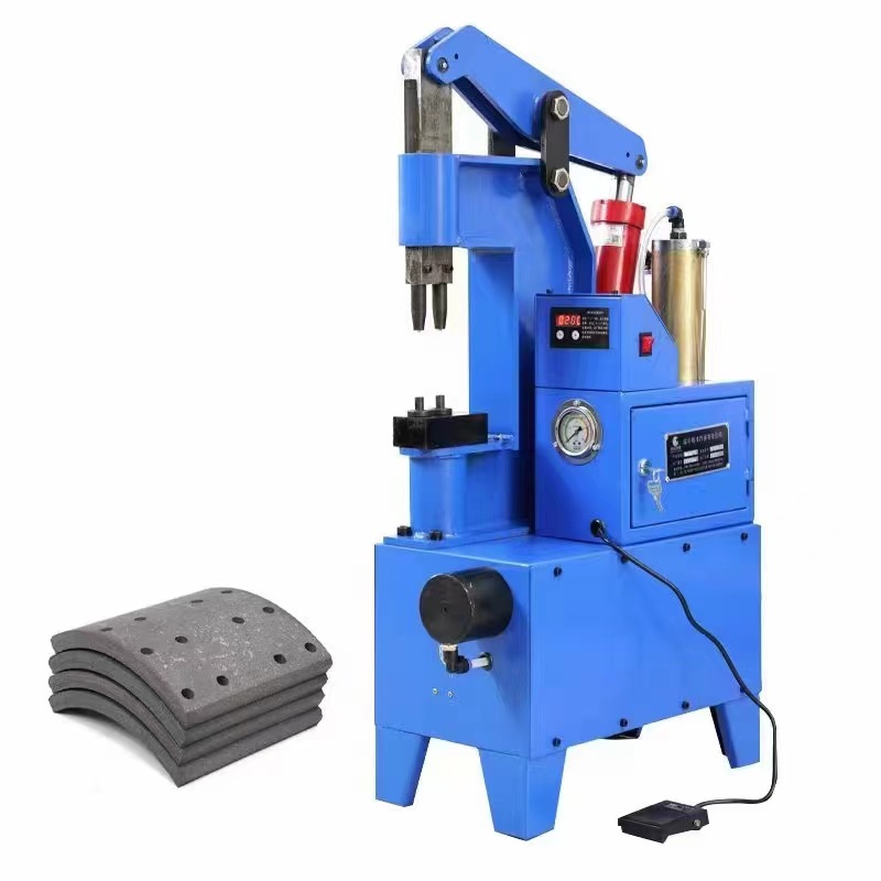 Pneumatic Heavy Duty Brake Pad Riveting Machine,Truck Tire Service Machine