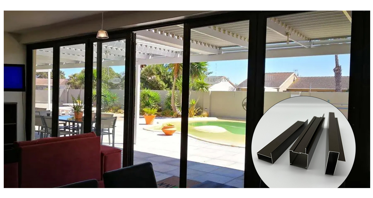 Powder Coated 6063 T5 Aluminum Profile South Africa Aluminum Windows ...