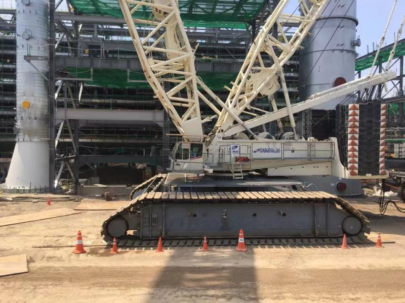 Used Demag Crawler Crane Cc6800 1250t Hoist Machine Second Hand Good ...