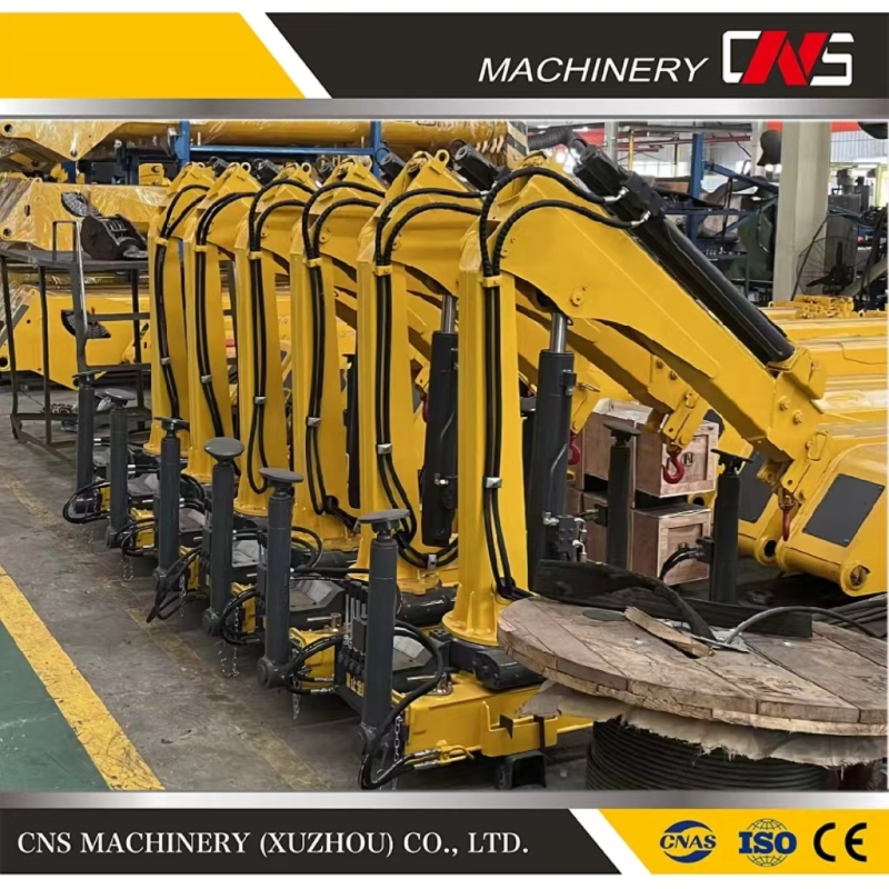 Hydraulic Mobile Knuckle Folding Boom Manufacturer Truck Mounted Crane ...