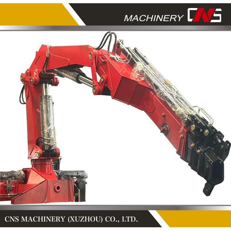 Hydraulic Knuckle Boom Cargo Truck Crane High Quality Folding Arm Truck ...