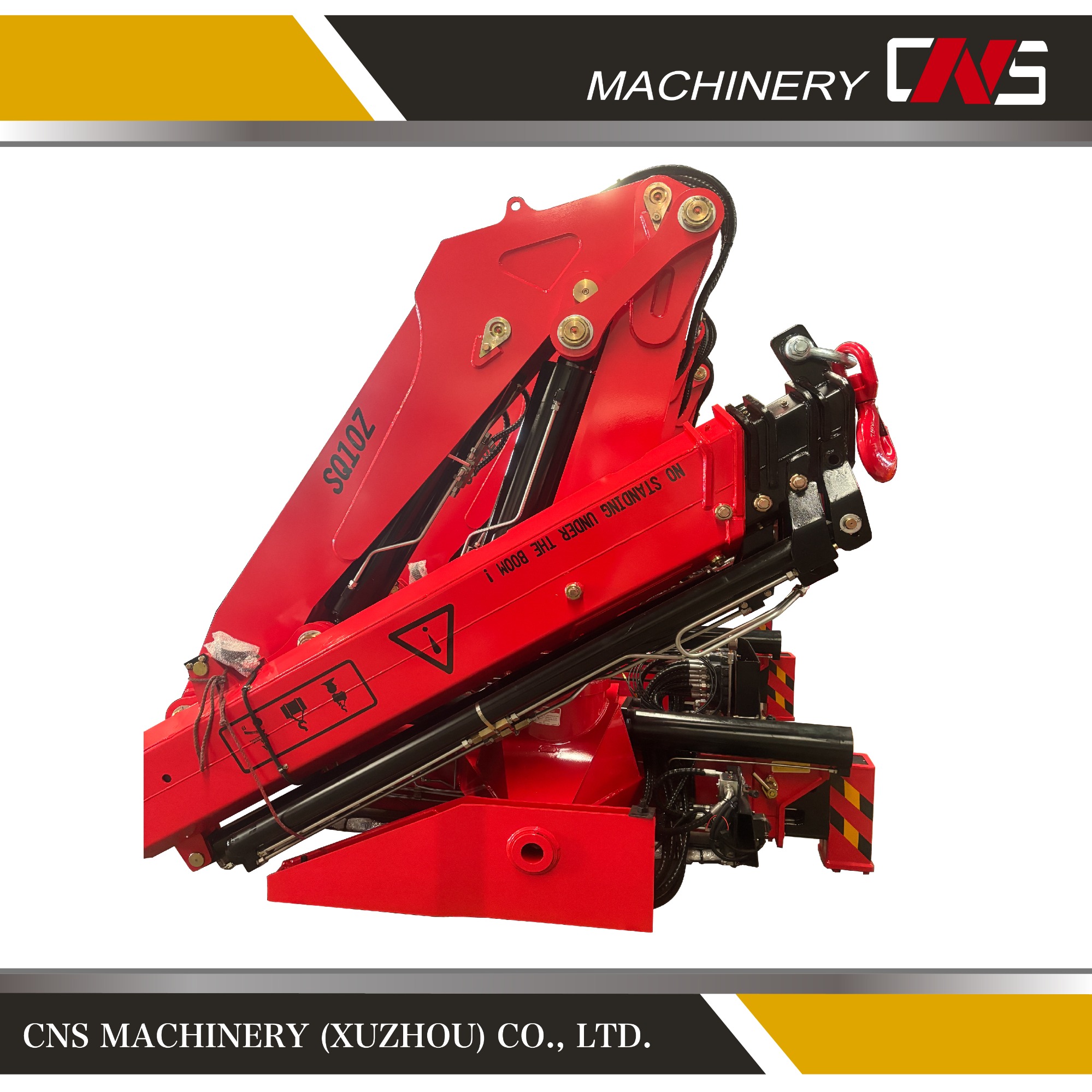Hydraulic Knuckle Boom Cargo Truck Crane High Quality Folding Arm Truck ...