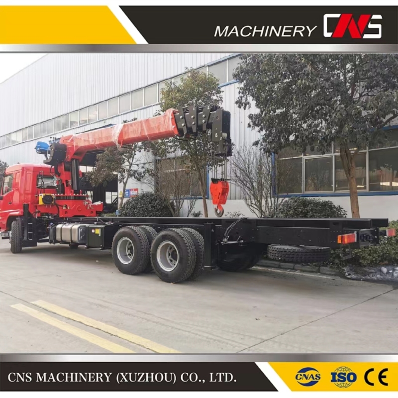 Accept Customized Mini Hydraulic Straight Arm Lorry Cranes 10 Ton ...