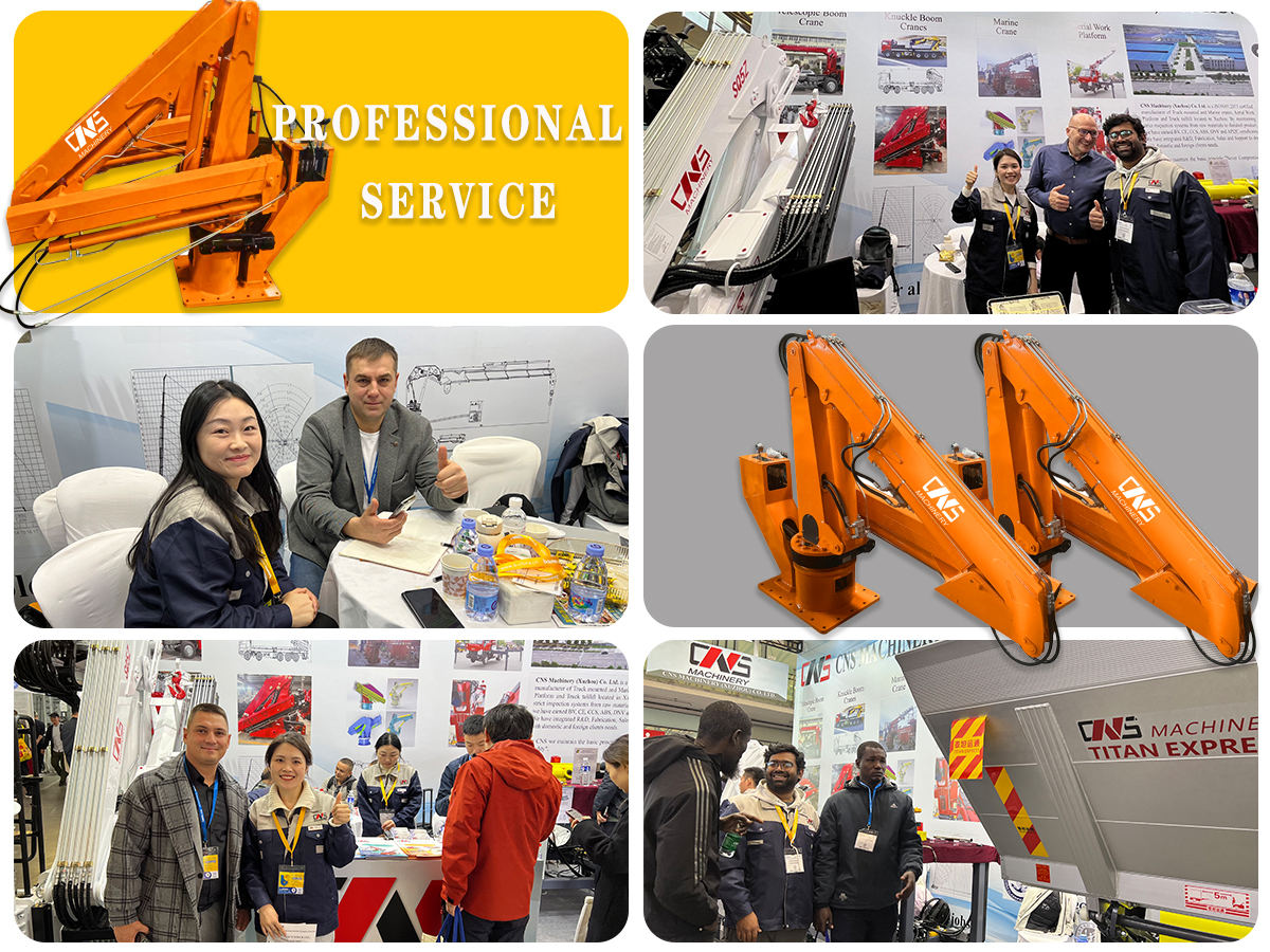 CNS-truck mounted crane, marine crane, aerial work platform and truck ...