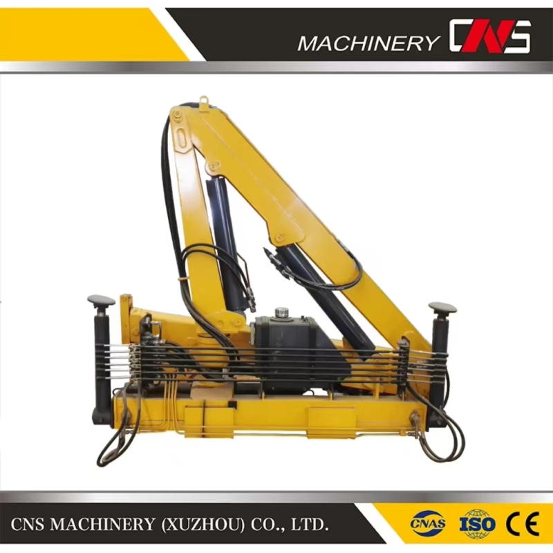 Folding Arm Cargo Crane 2 Ton Pickup Truck Crane Lifting Equipment ...