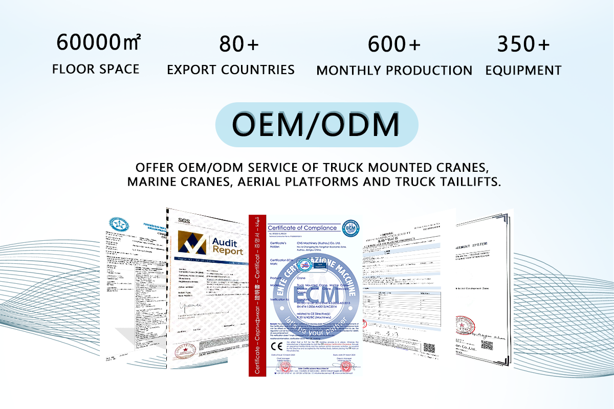 CNS-truck mounted crane, marine crane, aerial work platform and truck ...