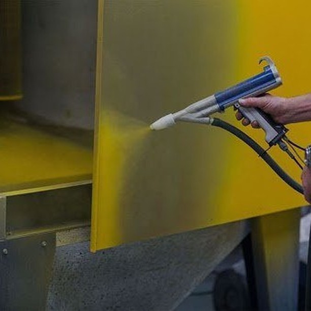 Automatic Ultrasound Electrostatic Powder Coating Machine Fast Color ...