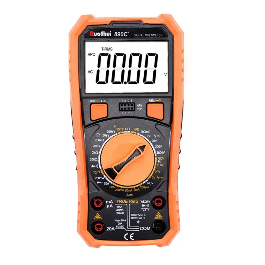 VICTOR 890C+ 890D Digital Multimeter , measuring DCV, ACV, DCA, ACA ...