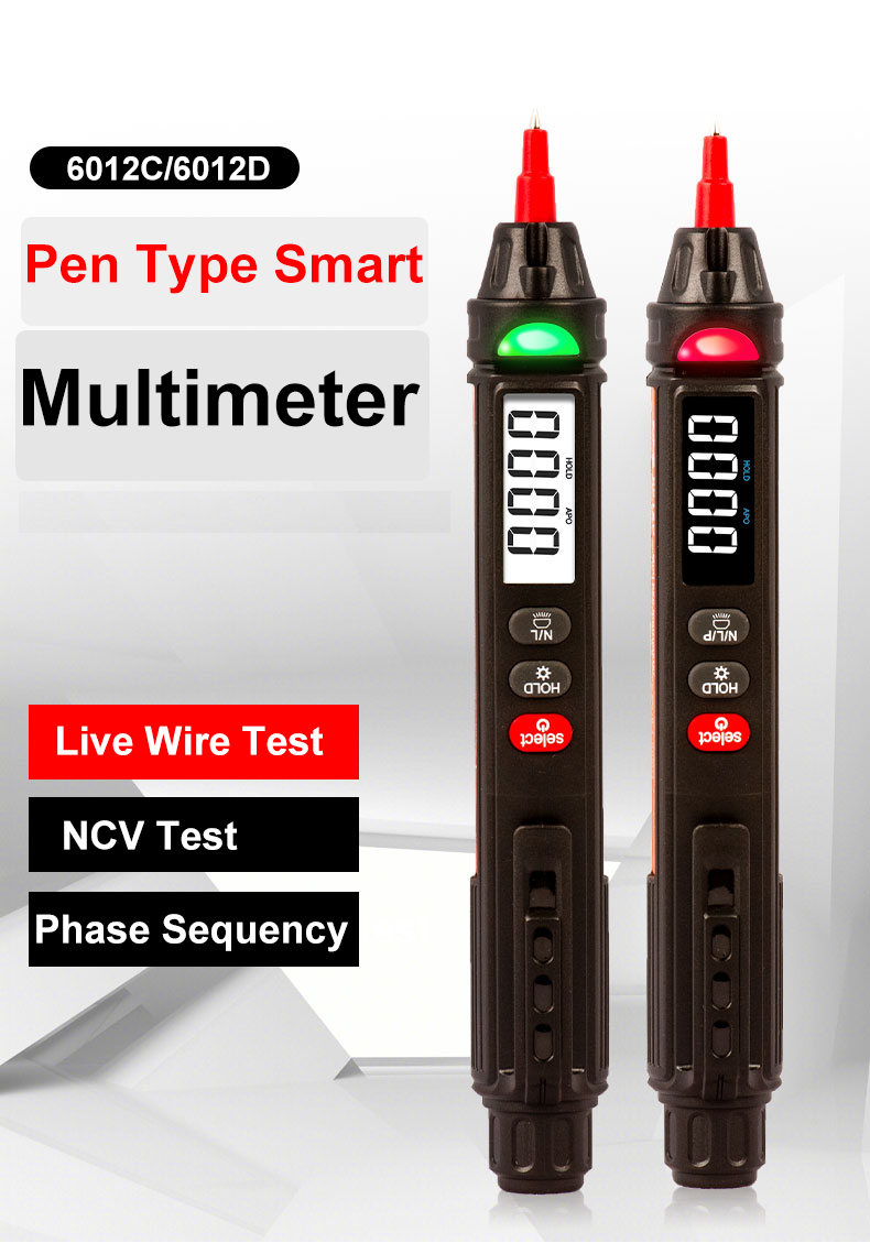 VICTOR 6012C 6012D Pen Type Digital Multimeter, automatically identify ...