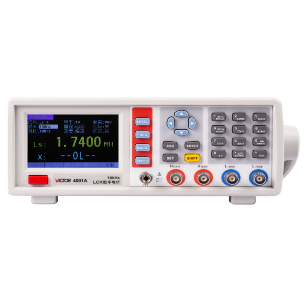 VICTOR 4090A 4090B 4090C 4091A 4091B 4091C LCR Meters, Test frequency ...