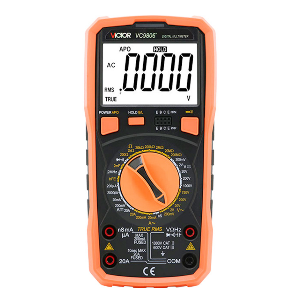 VICTOR 9801A+ 9804A+9806+ 9807A+ 9808+ 980+ Digital Multimeter,15 ...