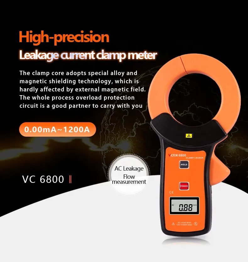 Clamp Leaker,Leakage Current Clamp Meters
