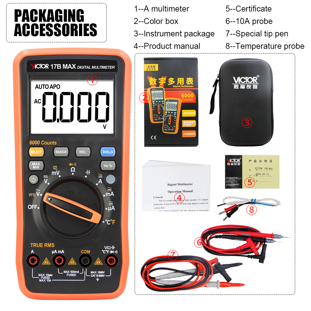 HIGH-PRECISION MULTIMETER,Digital Multimeters