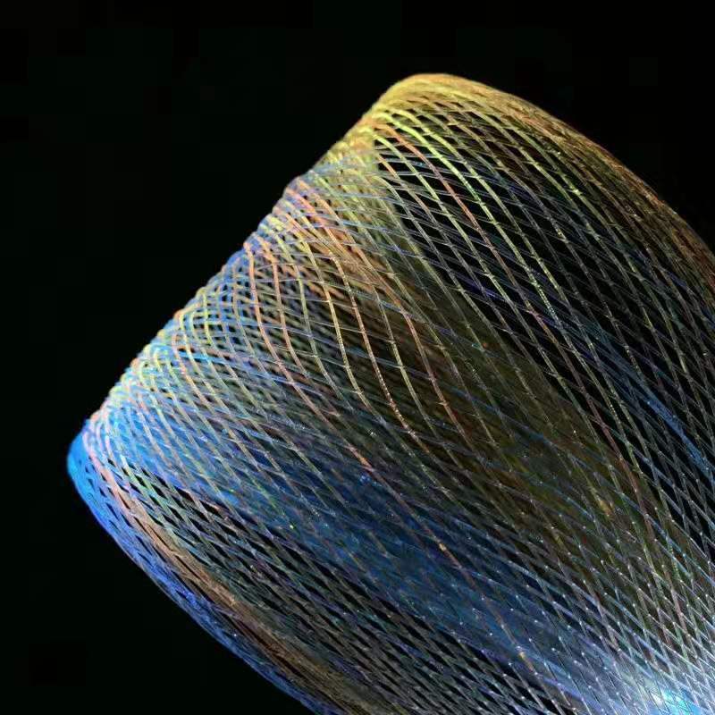 Optical Fiber Mesh Grid