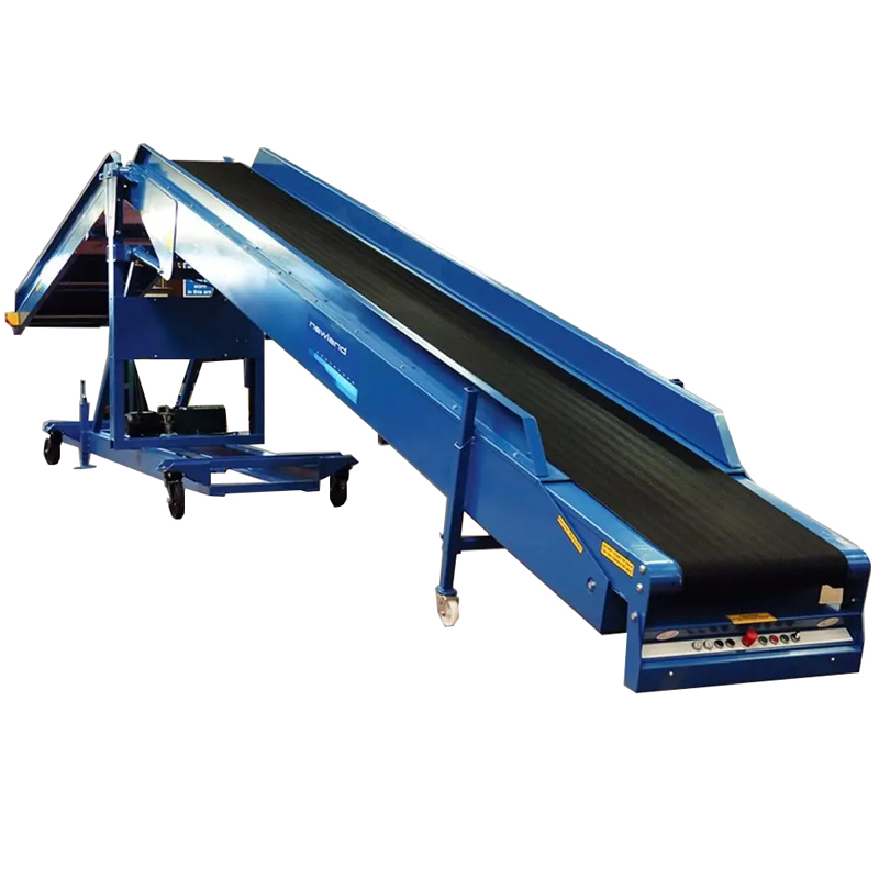 LIANGZO Hydraulic Double Wing Belt Conveyor - Efficient Material ...