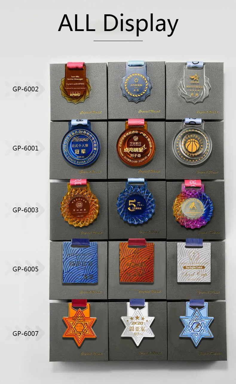 Crystal trophy customized excellent staff free engraving company annual ...