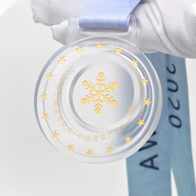 GP-6001,Liuli Crystal Medal