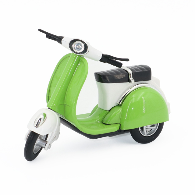 1:43 Mini scooter toy with music,light and pull back, diecast scooter toy