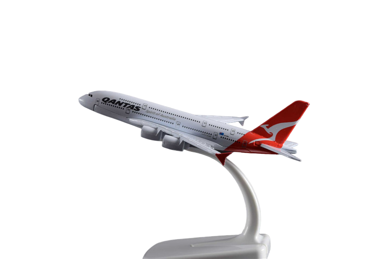 Airbus 380 QANTAS alloy metal plane model,Aircraft models,Civilian ...