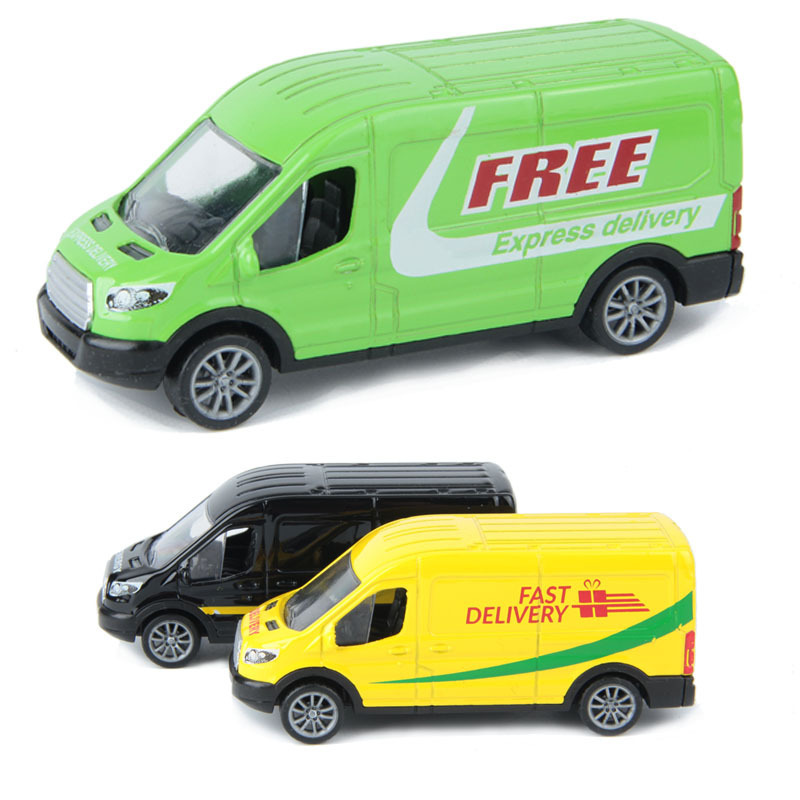 Children's Toys Van 1:36 Back Alloy van Model,Car models,Small ...
