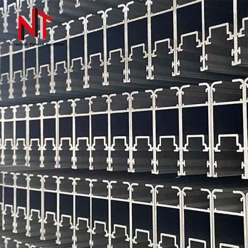 Sliding gate aluminum profile