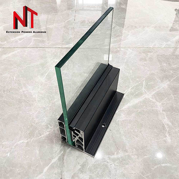 aluminum profiles for glass u shape