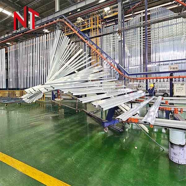 Aluminum light channel louvers