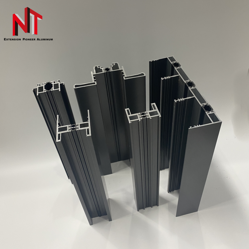 Aluminium sliding profile