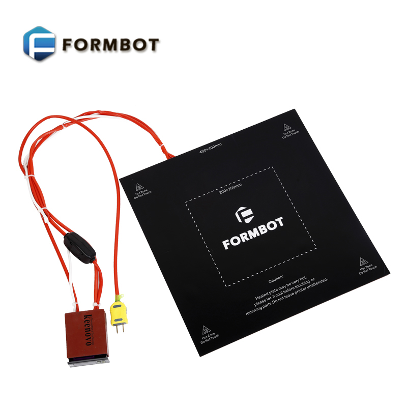 Dual Zone Heated Build Plate and Digital Controller