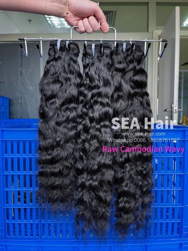 Southeast Asia Hair Cambodian Wavy 1/3/4 Bundles Deal Sea Hair