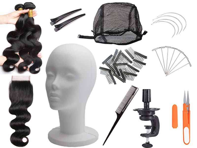 How to make a wig at home like a pro?