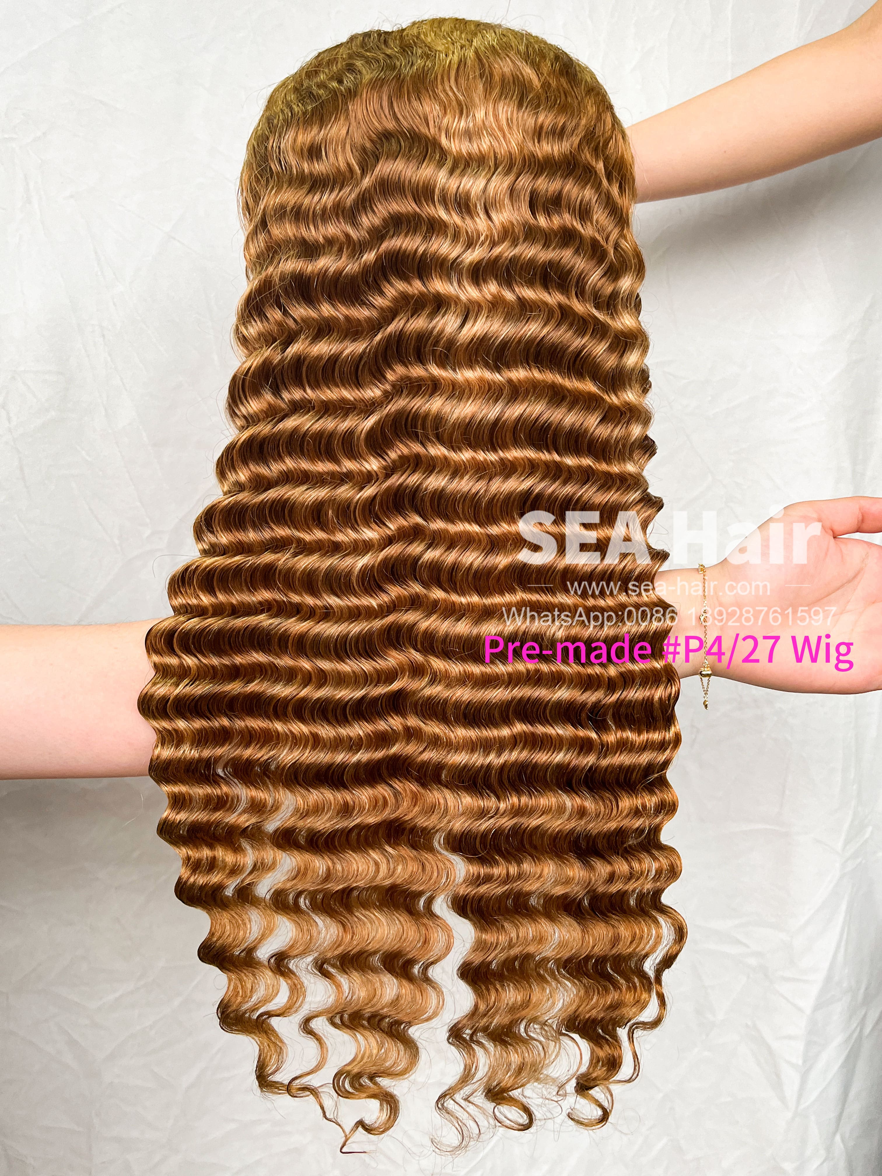 SEA Hair Deep Wave 5x5/13x4/13x6 HD And Transparent Pre-made Lace Wigs