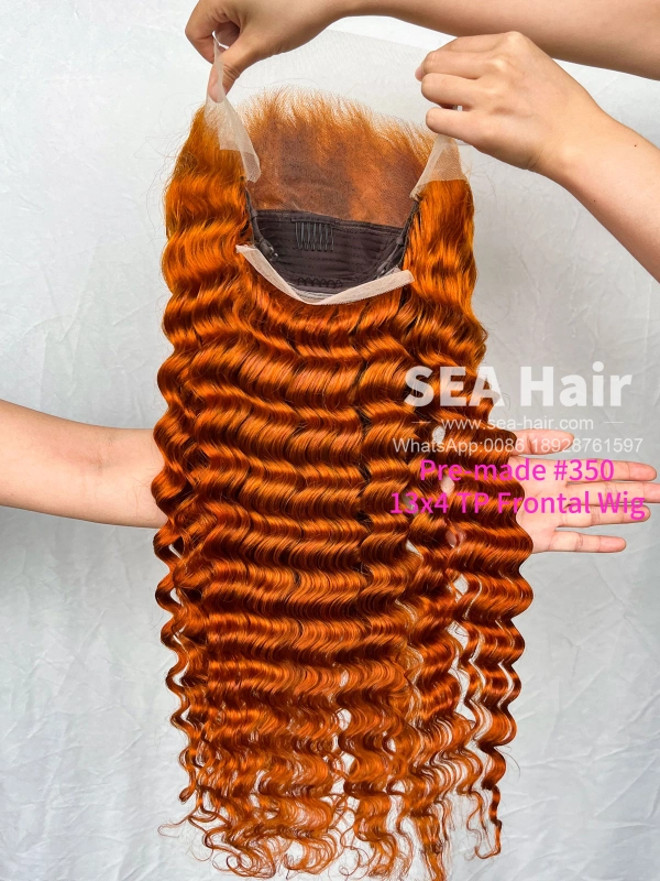 SEA Hair Deep Wave 5x5/13x4/13x6 HD And Transparent Pre-made Lace Wigs