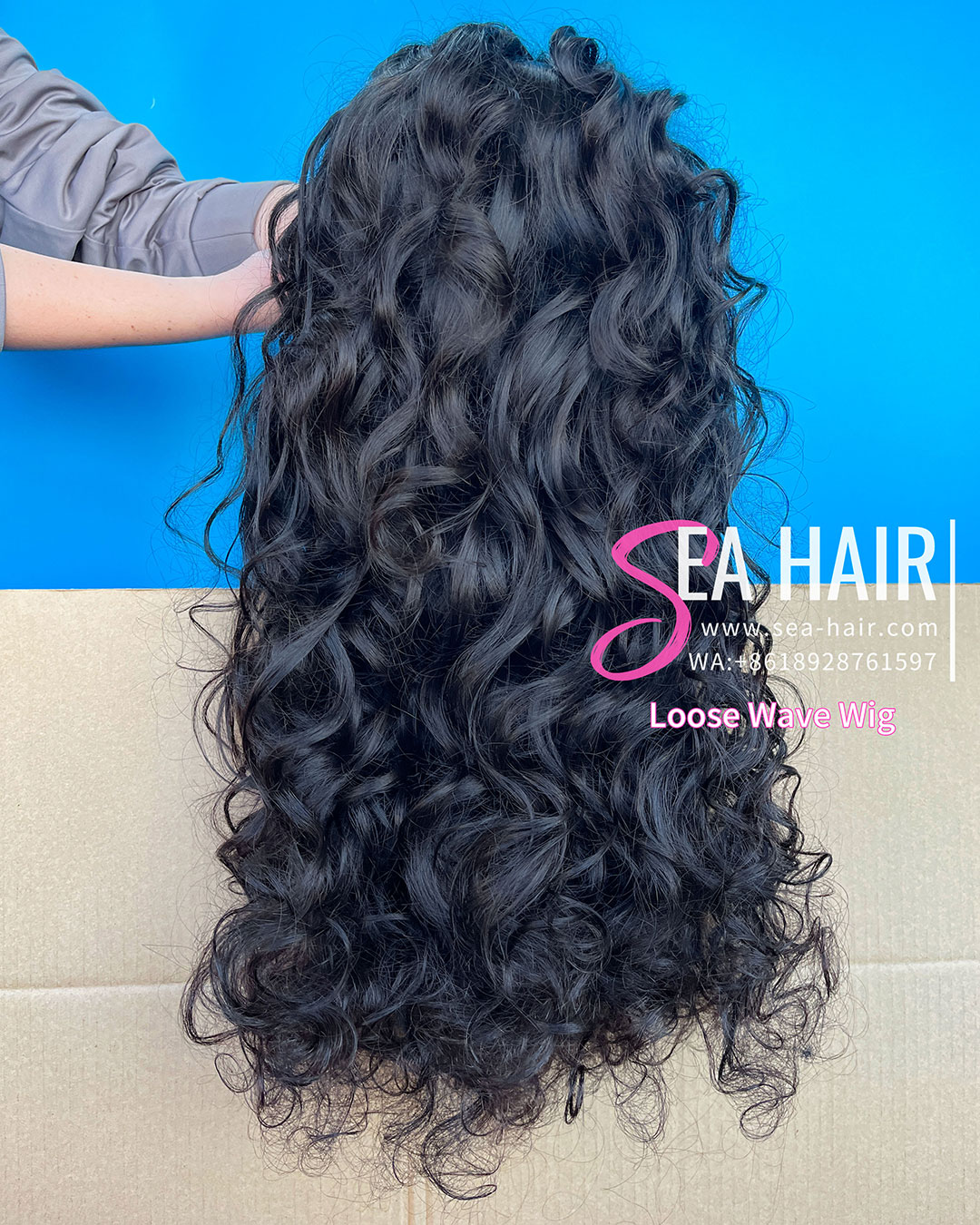 SEA Hair Loose Deep Hair 5x5/13x4/13x6 HD And Transparent Pre-made Lace ...