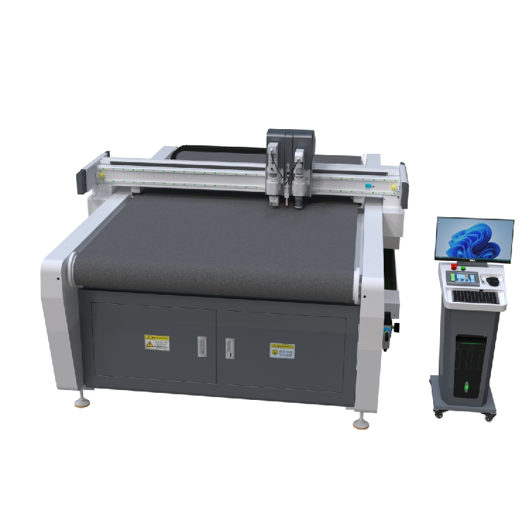 Oscillating Knife Cutting Machine for carton packaging carboard box ...