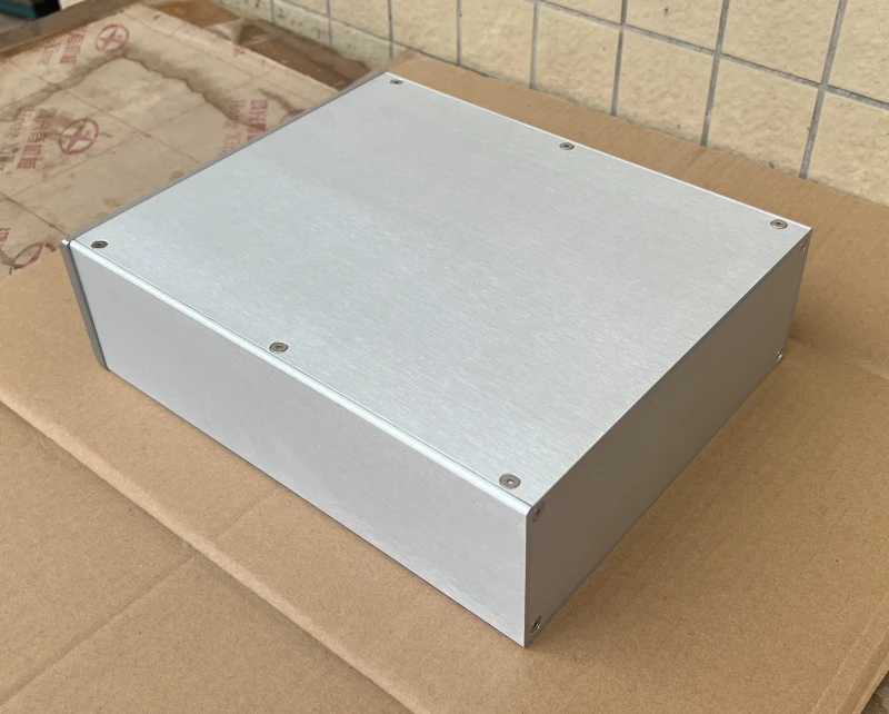 FULL aluminum amplifier chassis / Preamplifier case / tube AMP headphone Enclosure DAC DIY box ...