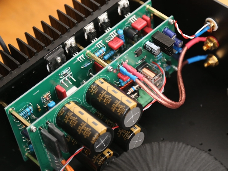 Finished HiFi Home Amplifier D5 Dual Channel 150W*2 Power Amplifier ...