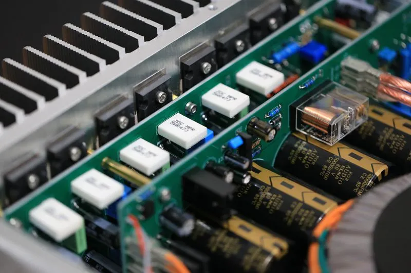 HIFI AMP FM801 circuit 250W*2 channel balanced version pure post audio ...