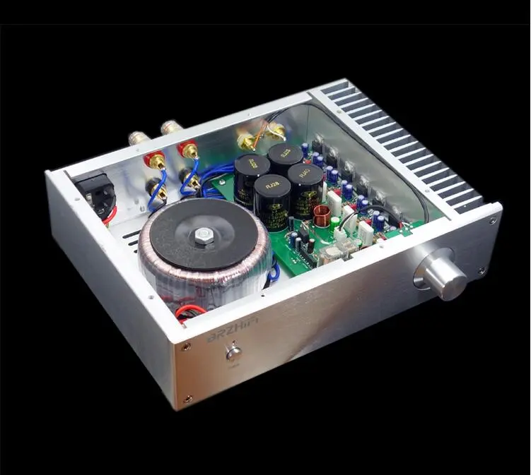 Finished LM1875 HiFi Home Audio Sound Amplifier Stereo 60W*2 Based on Gaincard GC Power Amp Circuit