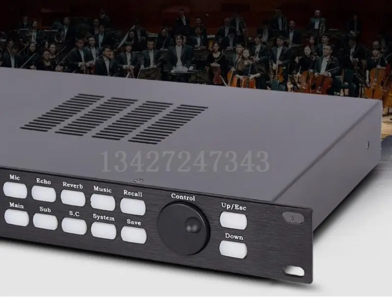 X5 Kara OK.KTV digital preamplifier effector professional audio processor Equalizer mixer anti ...