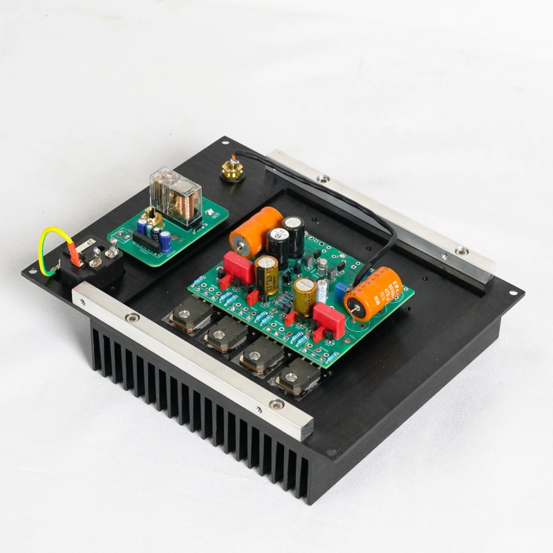 Finished refer to Goldmund-Telos.300 circuit Split dual mono 200W+200W ...