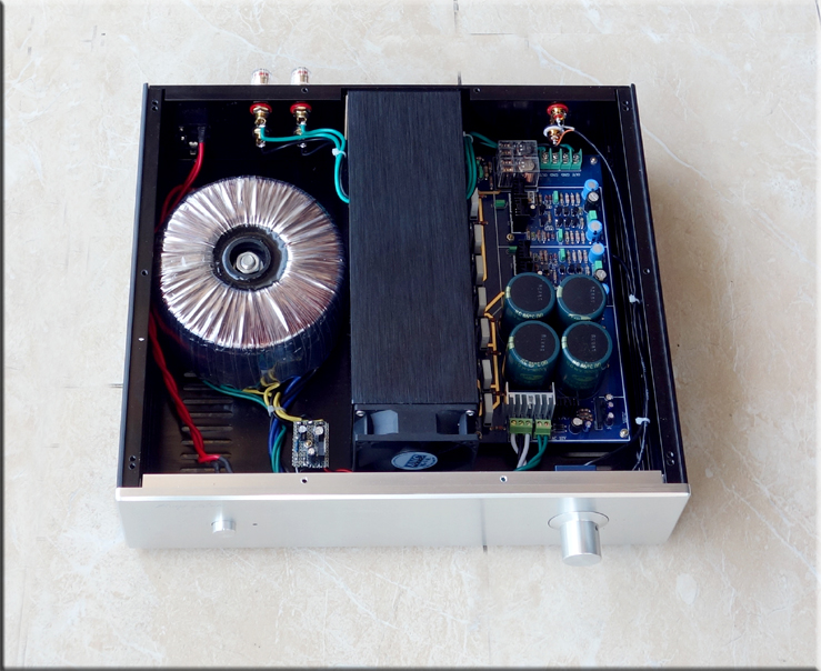 Finished A4 full symmetrical double differential high power stereo ...