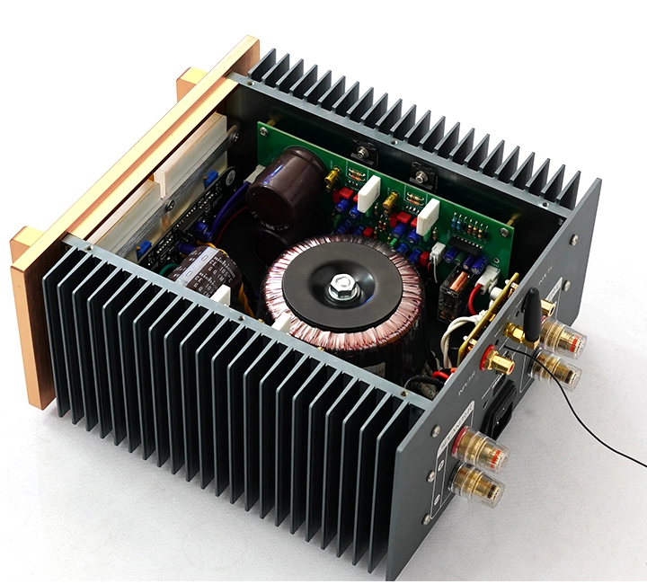 Finished SK18752 100W*2 HIFI high-power Stereo audio power Amplifier ...