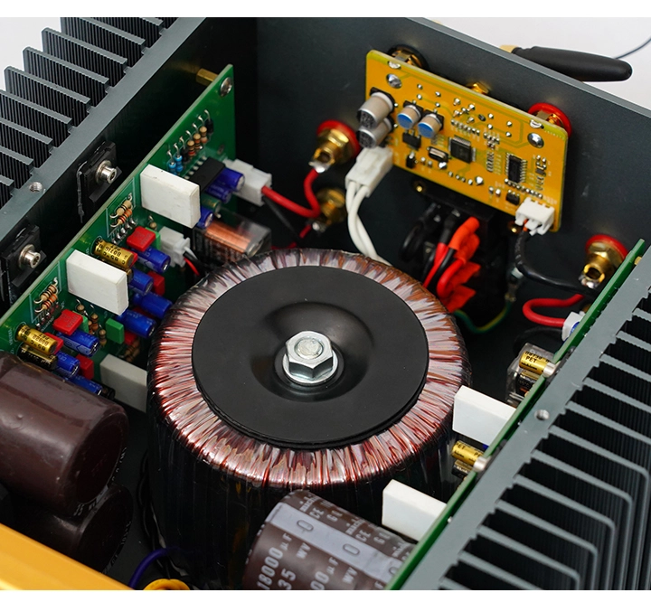 Finished SK18752 100W*2 HIFI high-power Stereo audio power Amplifier ...