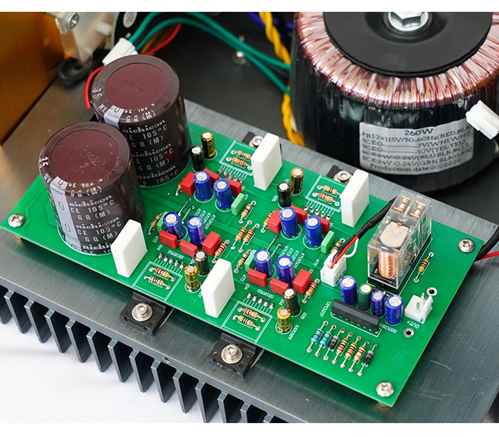 Finished SK18752 100W*2 HIFI high-power Stereo audio power Amplifier with bluetooth 5.0