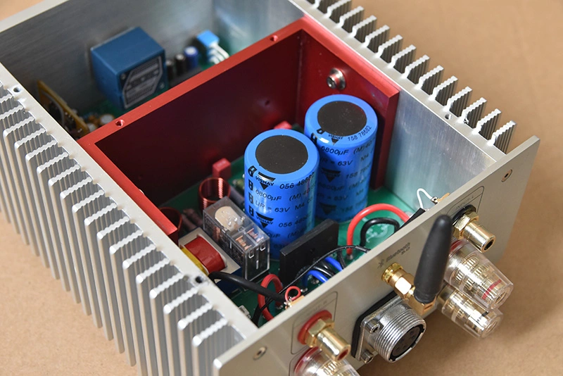Finished STK426-530 2X100W HIFI Class AB desktop split Audio power ...